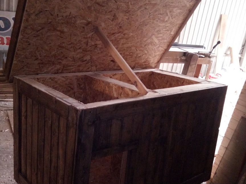 Утепленные собачьи будки