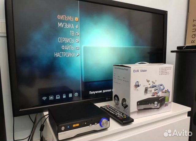 Медиаплеер BlueTimes EVA Vision купить в Москве | Электроника | Авито
