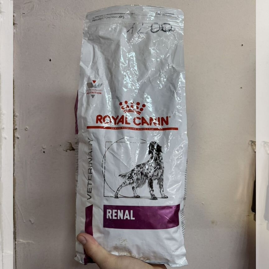 Корм для собак royal canin renal