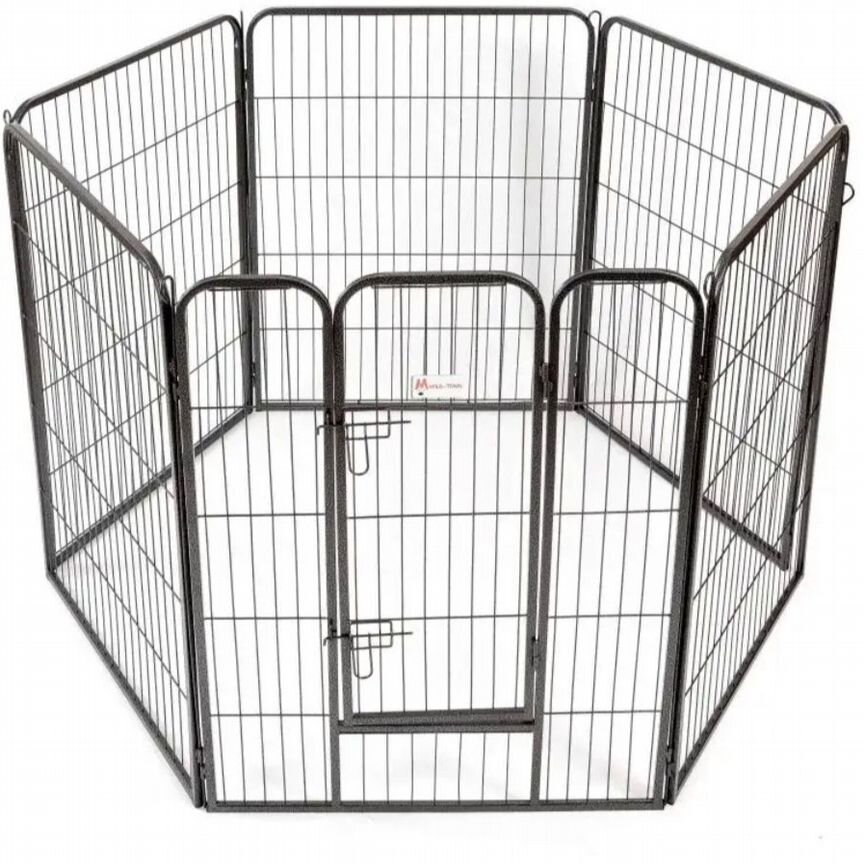 Вольер для собак усиленный, 8 секции, высота 100