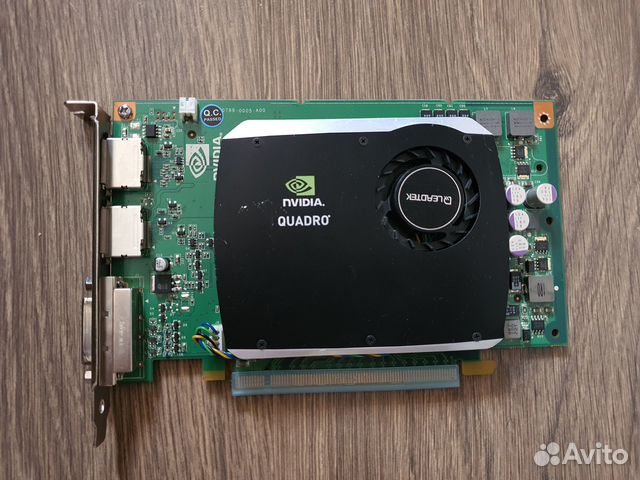 Видеокарта Nvidia Quadro FX 580 купить в Санкт-Петербурге с доставкой ...