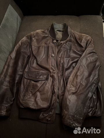 Кожаная куртка Massimo Dutti купить в Москве | Личные вещи | Авито