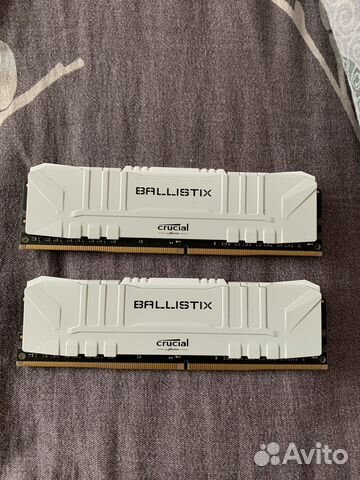 Crucial ballistix ddr4 16gb 3200 купить в Омске | Электроника | Авито