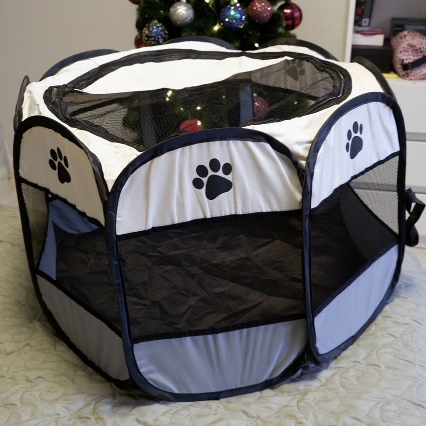 Вольер для собак/щенков/котят, 73х73х43 см