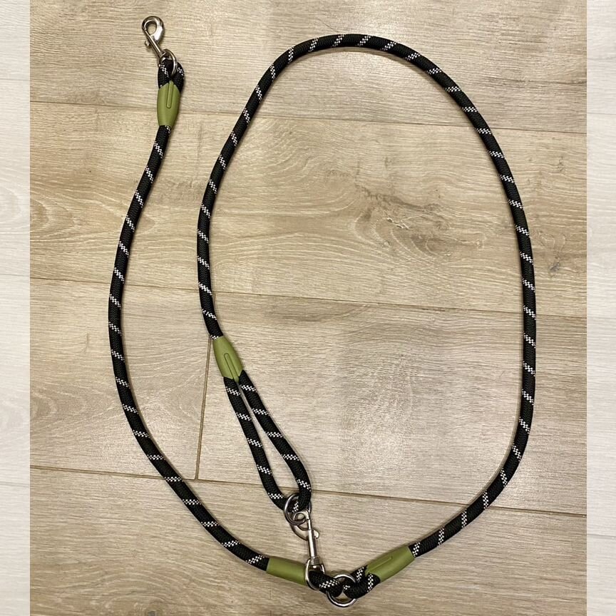 Поводок перестежка 2м для крупных собак