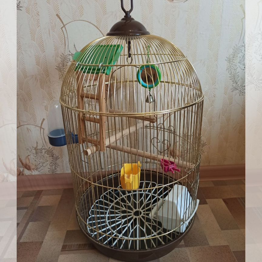 Клетка для попугая б.у