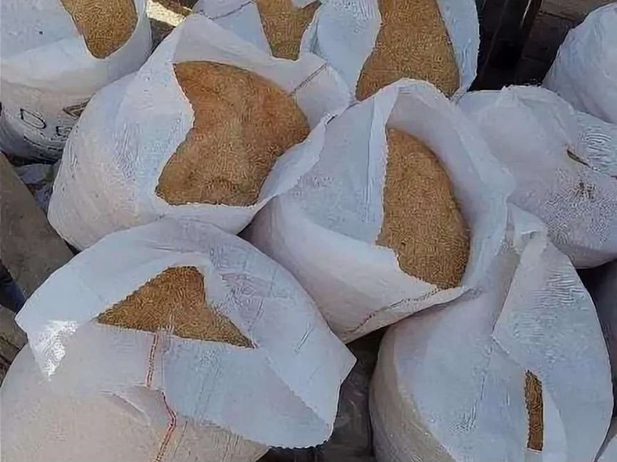 Опилки стружка в мешках