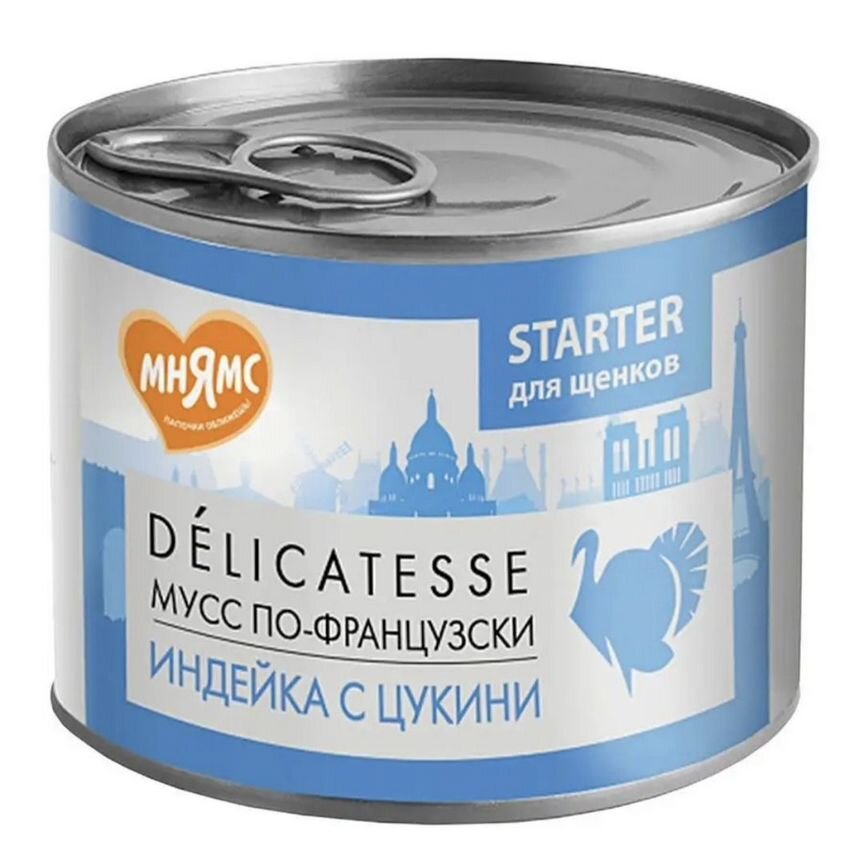 Корм для щенков мнямс