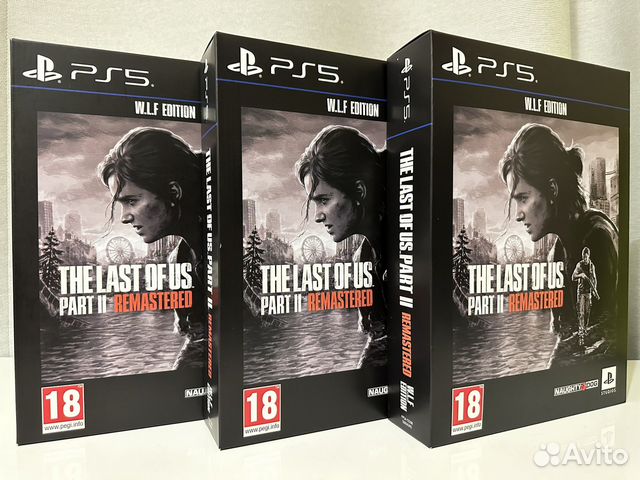 The Last of Us Part II Remastered WLF Edition PS5 купить в Москве ...