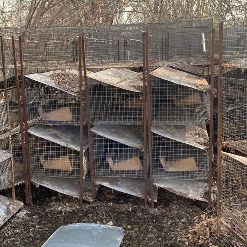 Кроличьи клетки