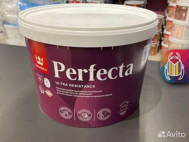 Водоразбавляемая краска Tikkurila Perfecta купить в Москве | Товары для ...