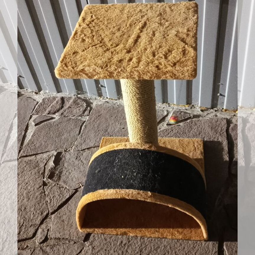 Когтеточка, домик для кошки