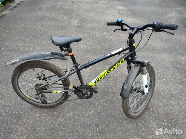 Велосипед forward unit pro 20 disc/20" чёрный, Б/у купить в Москве | Авито
