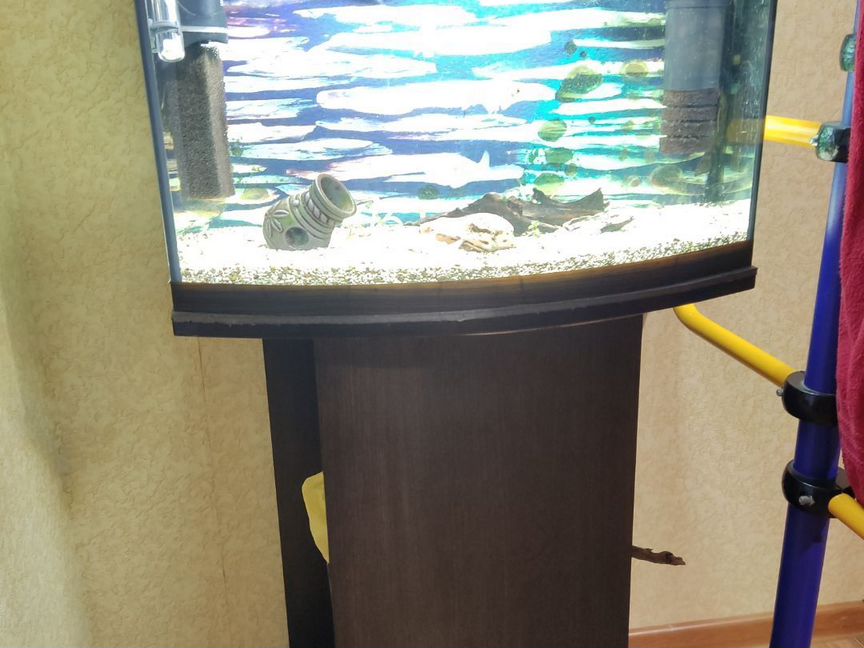 Аквариум с тумбой