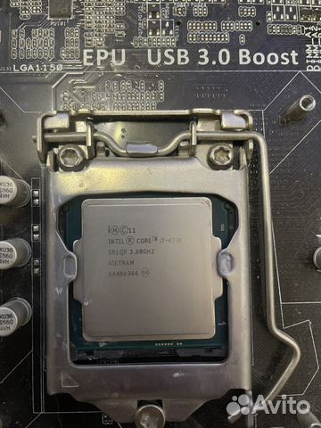 Процессор intel core i7 4790 купить в Москве | Электроника | Авито