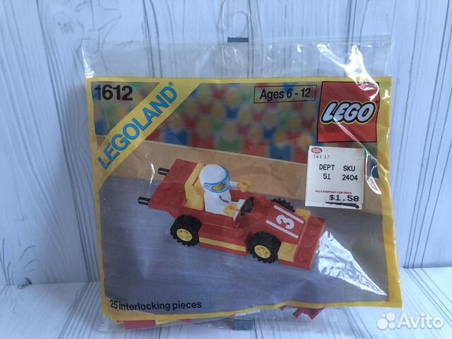 Lego 1612 Racing Victory Racer купить в Санкт-Петербурге | Личные вещи ...