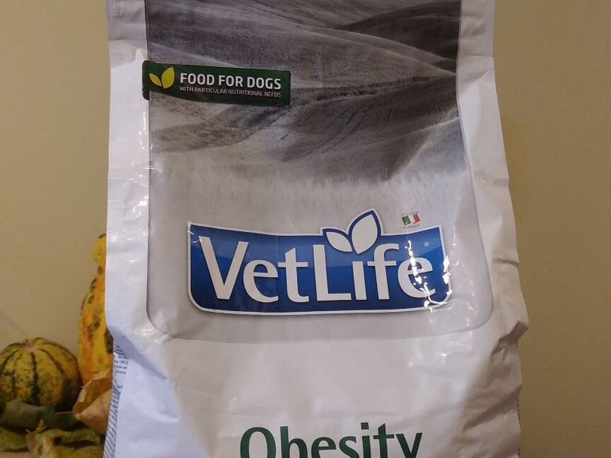 Корм для собак VetLife Obesity (для снижения веса)