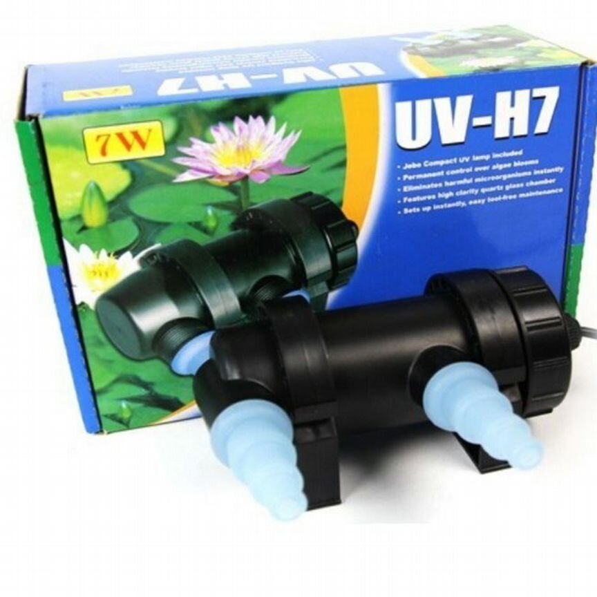 Уф стерилизатор в аквариум jebo uv-7h