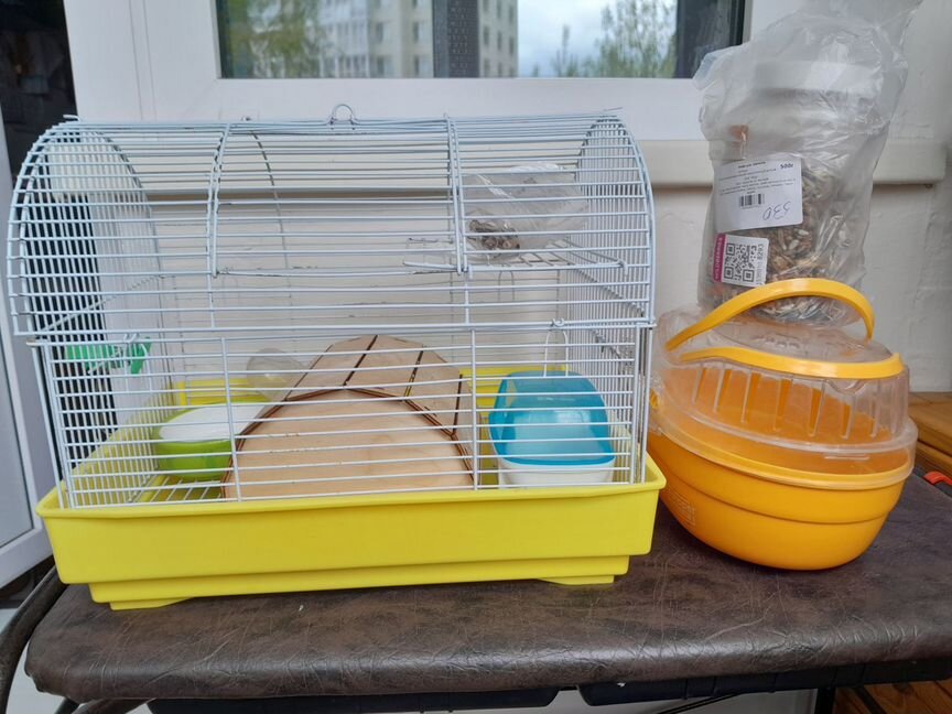 Клетка для хомяка и сопутствующие товары