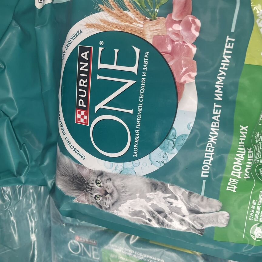 Корм для кошек purina one 3 кг