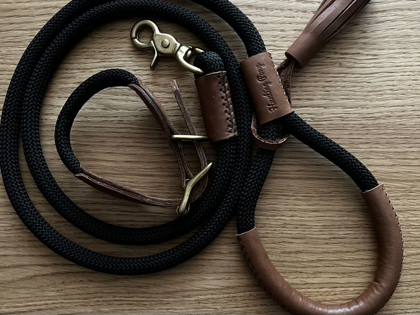 Поводок+ошейник hunting pony