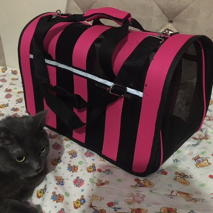 Сумка переноска для животных собак и кошек