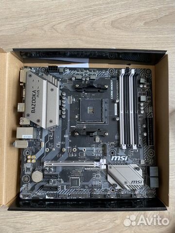 Материнская плата Msi b450m bazooka plus купить в Москве | Электроника ...