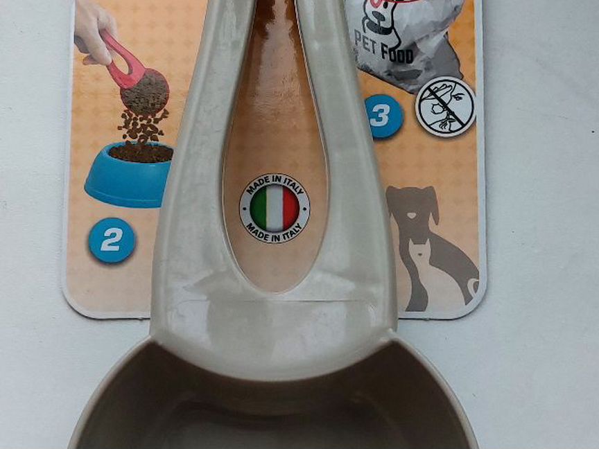 Совок clip-croq для корма с зажимом