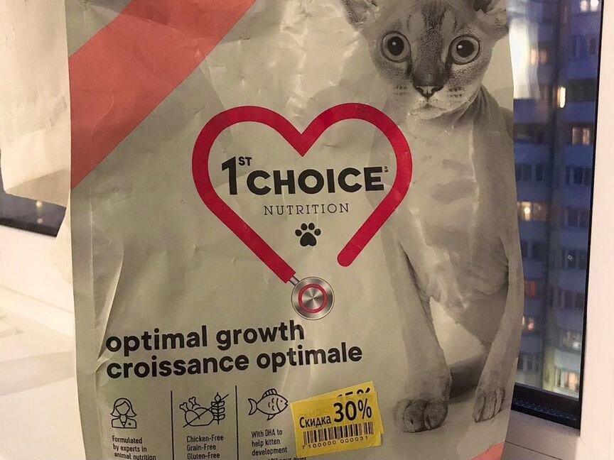 Корм для кошек 1st choice