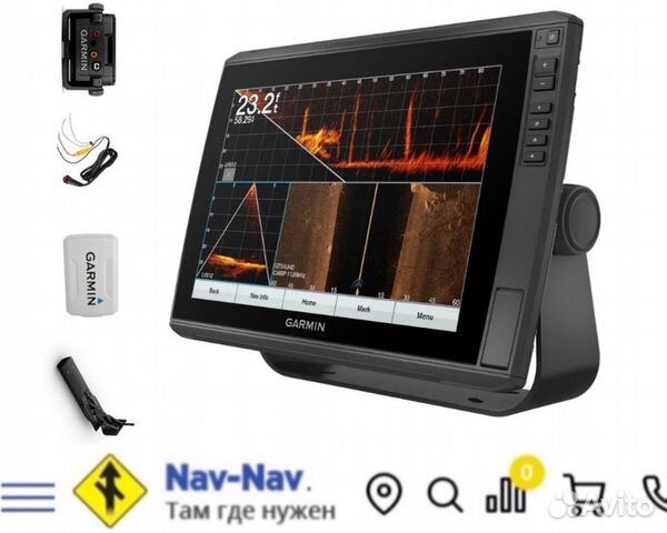Garmin Echomap Ultra 122sv с датчиком gt56uhd-tm купить в Санкт ...