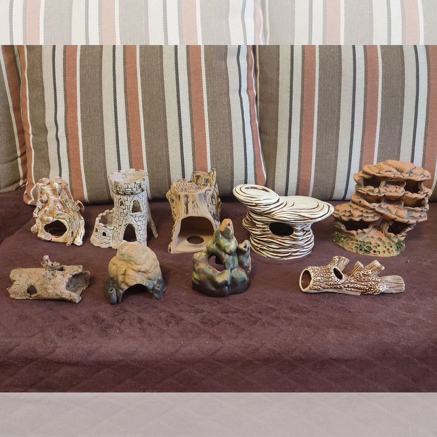 Декорации в аквариум