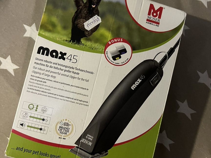 Машинка для стрижки mozer max 45
