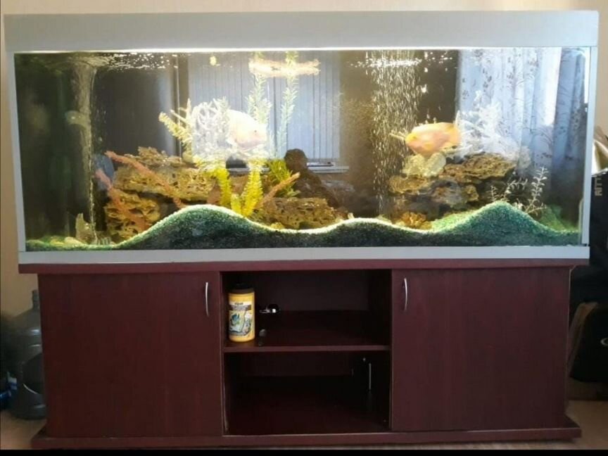 Аквариум с тумбой
