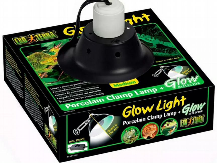 Светильник Exo Terra glow light навесной для ламп