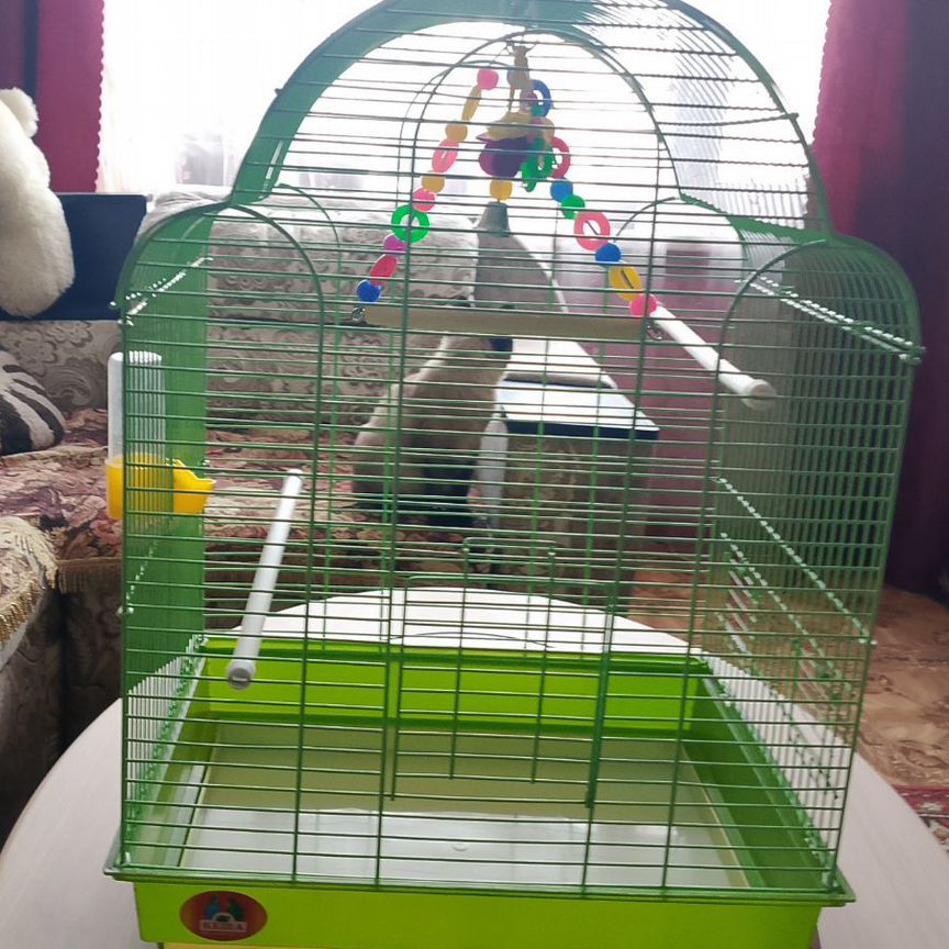 Клетка для попугая, размер: 58*40*28