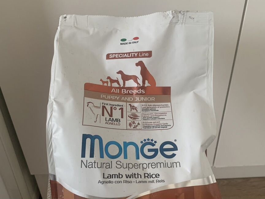 Сухой корм Monge для собак