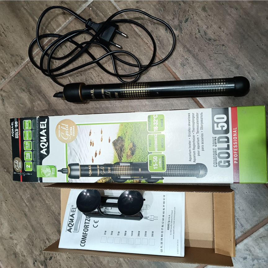 Обогреватель для аквариума Aquael 50 Вт