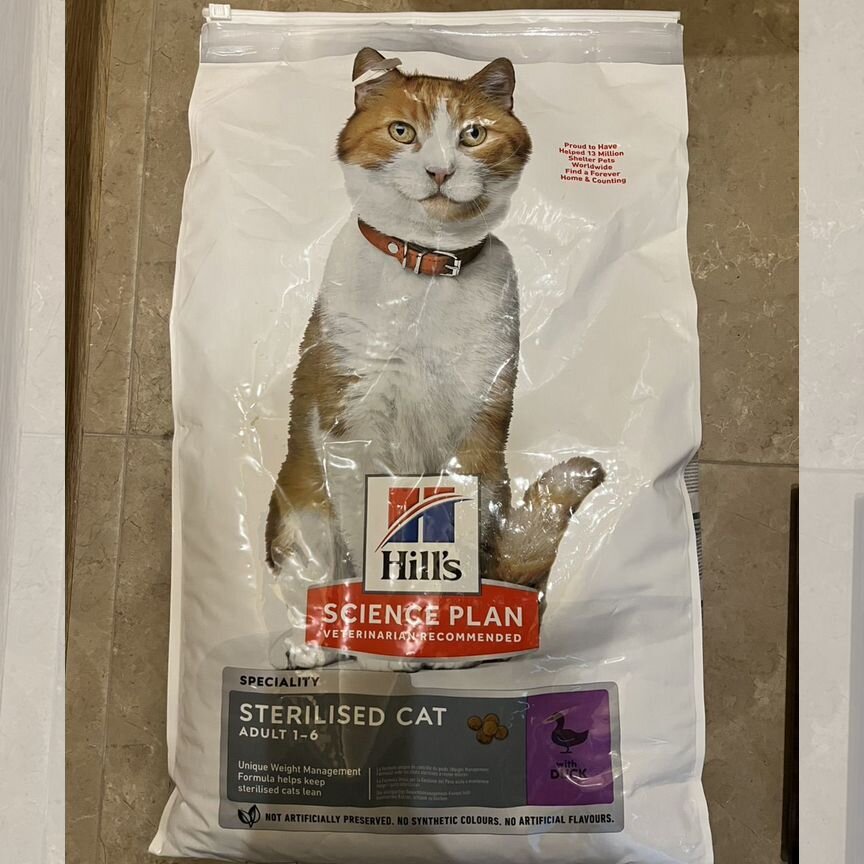 Сухой корм для кошек Hill's