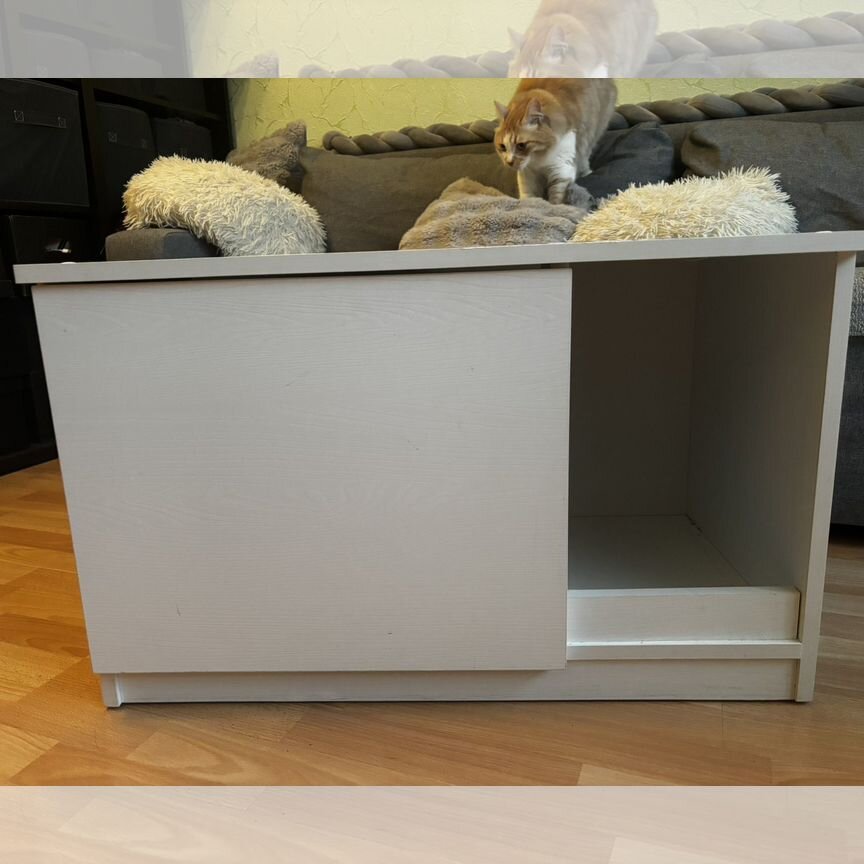 Тумба для кошачьего лотка