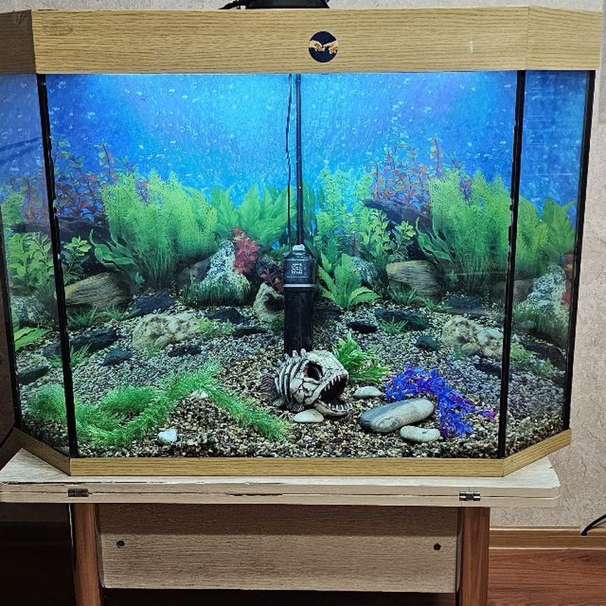 Аквариум угловой на 150-200 л