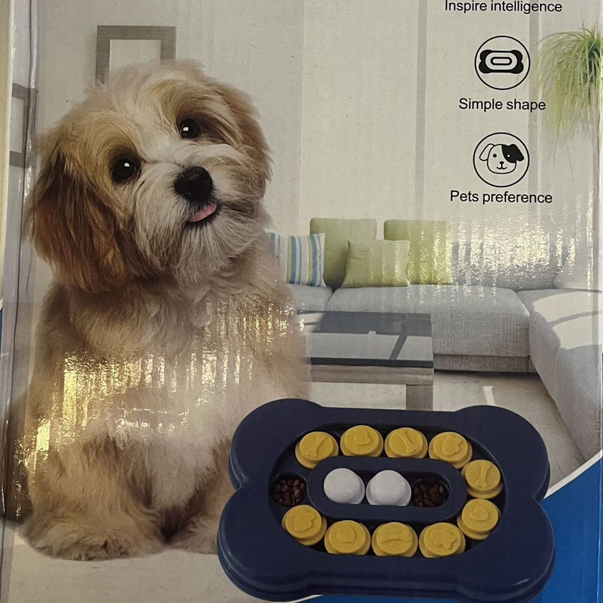 Развивающая игра кормилка для собак