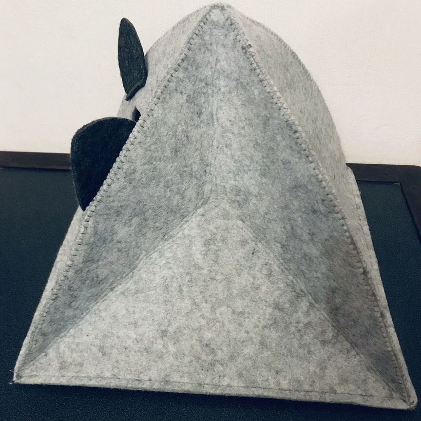 Складной фетровый домик для кошки