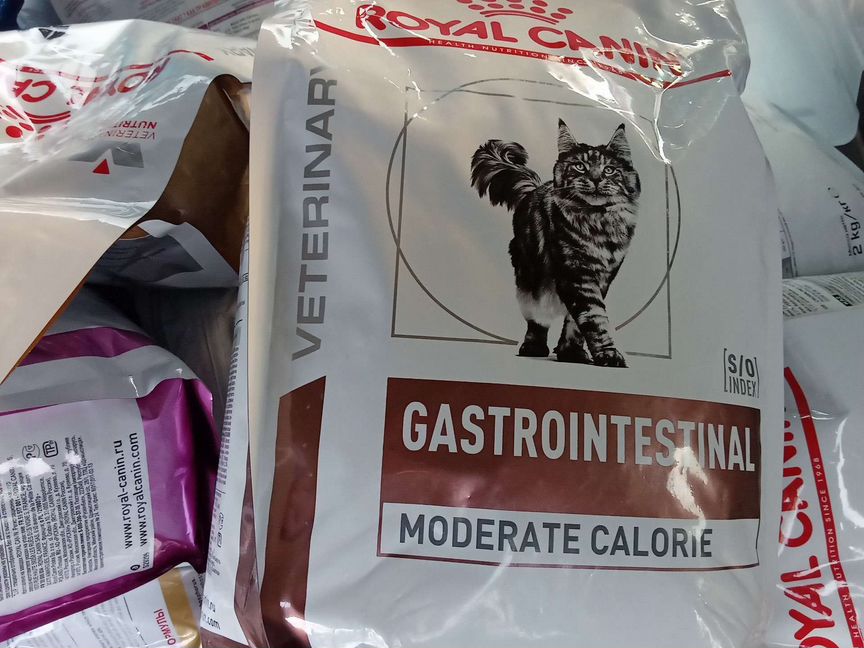 Корм Royal Canin moderate calorie для кошек (2кг)