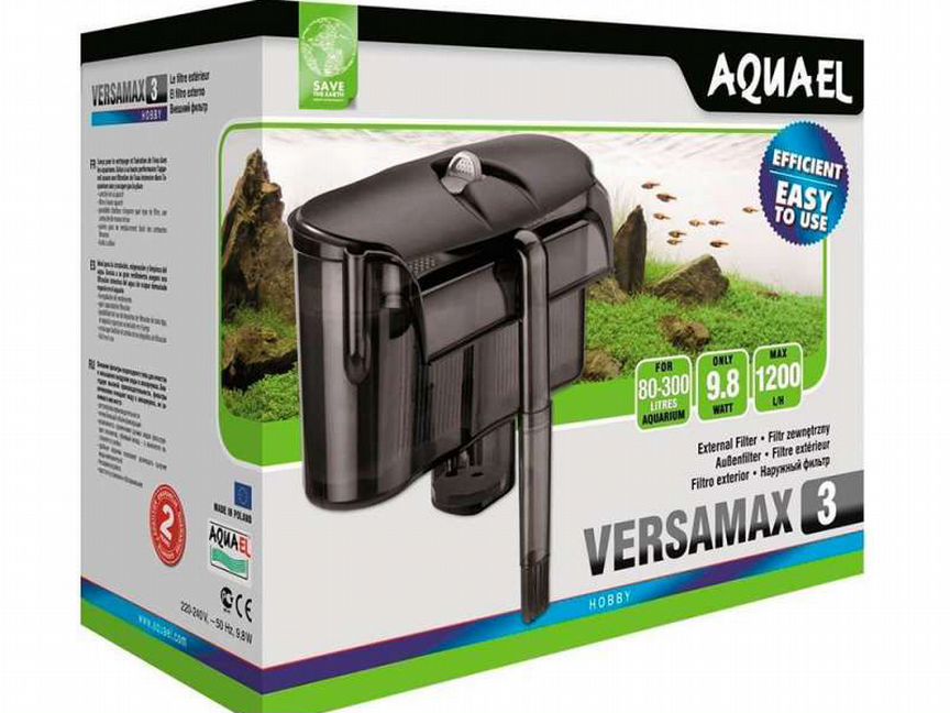 Фильтр для аквариума aquael versoamax -3