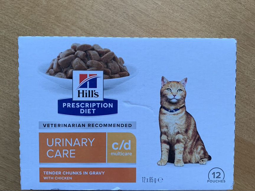 Влажный диетический корм для кошек Hill's c/d