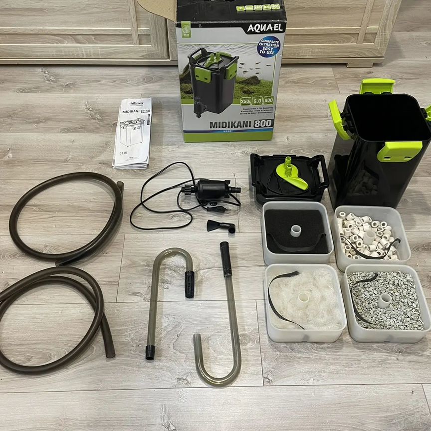 Внешний фильтр aquael midi kani 800 (120-250л)