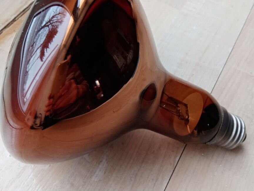 Инфракрасная лампа для животных