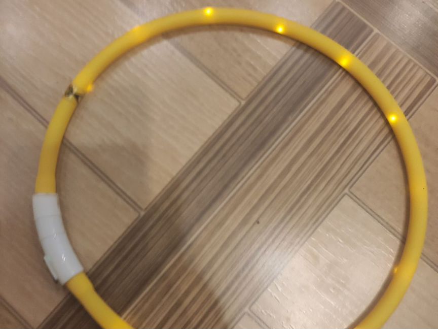 Ошейник с подсветкой сигнальный