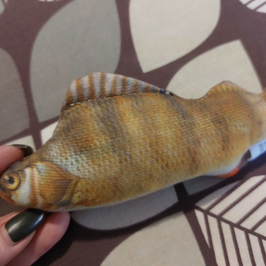 Игрушка для котэ с мятой Окунь