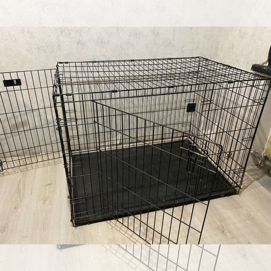 Большая клетка для собак/кошек 107*72*75